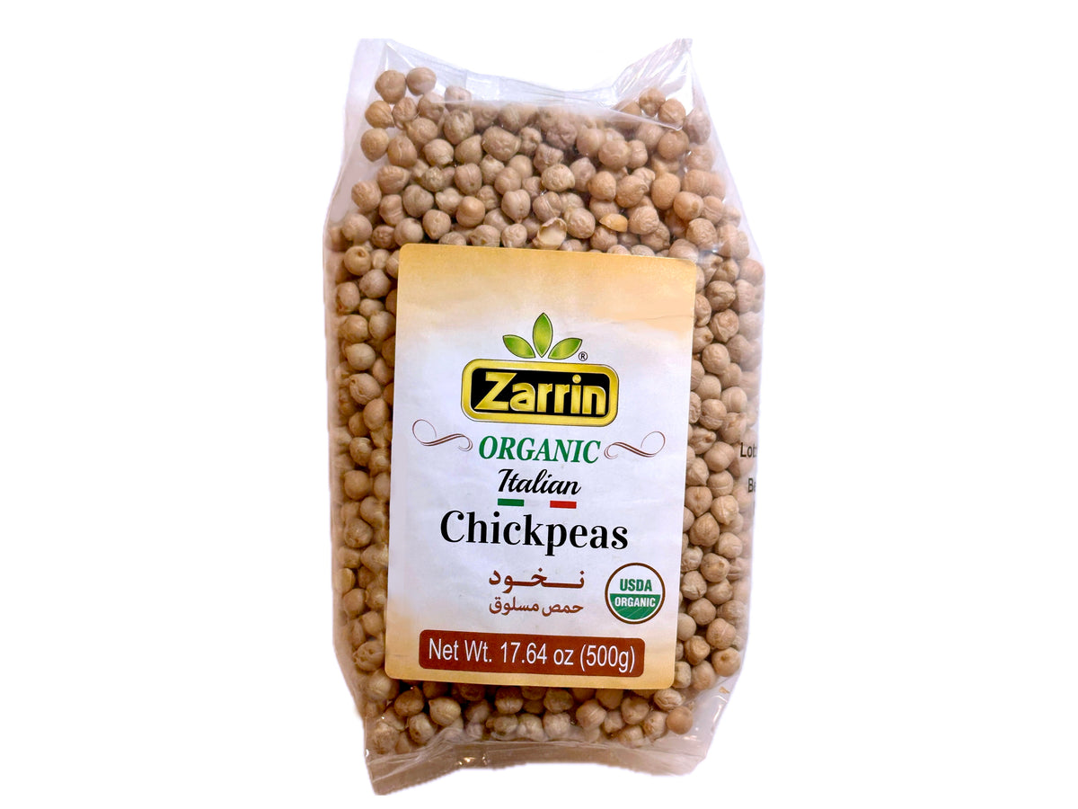 Organic Italian Chickpeas (17.6 Oz) (Nokhod) – Kalamala