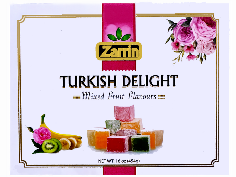 Turkish Delight Mixed Fruit Flavors - 16 Oz (Baslogh, Basloogh, Baslou ...
