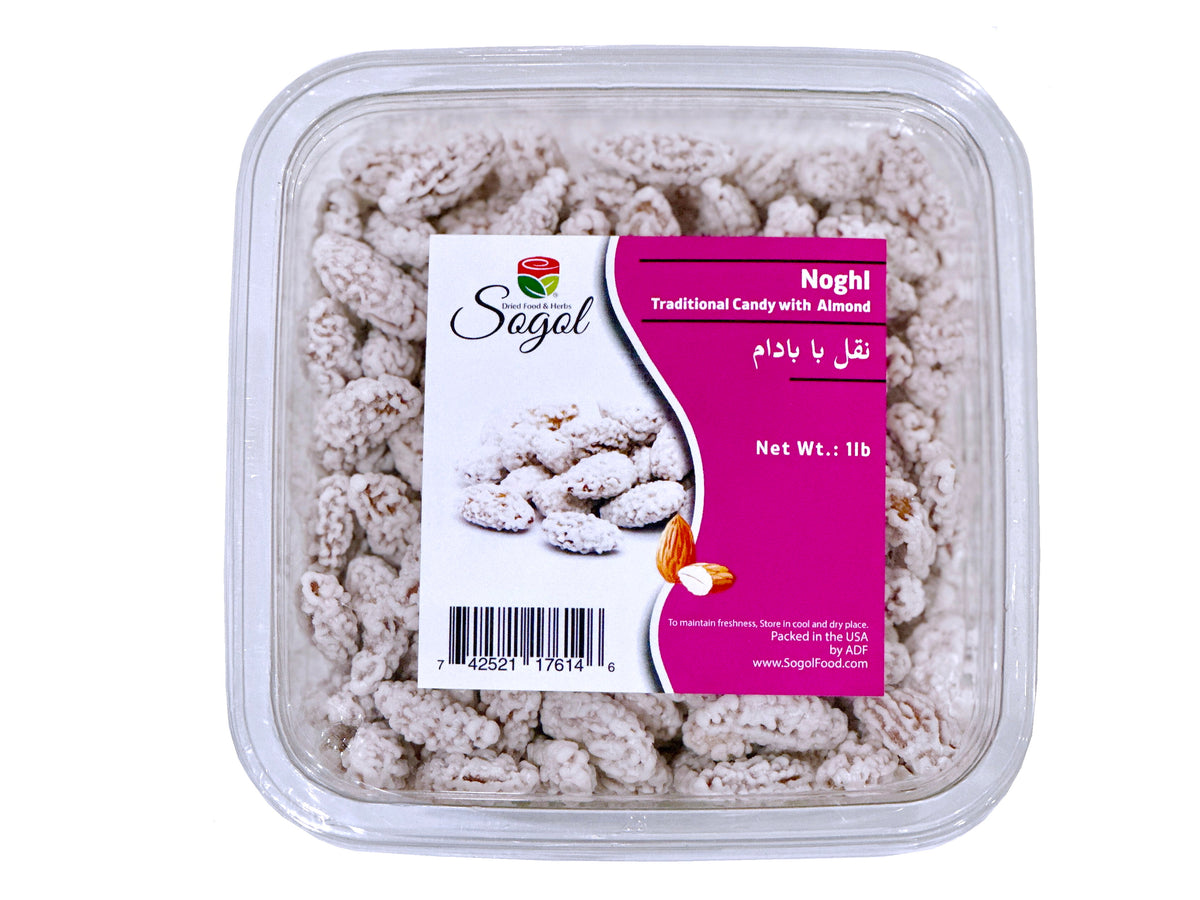 Frosted Almonds (16 Oz) - Sugar Coated (Noghl) – Kalamala