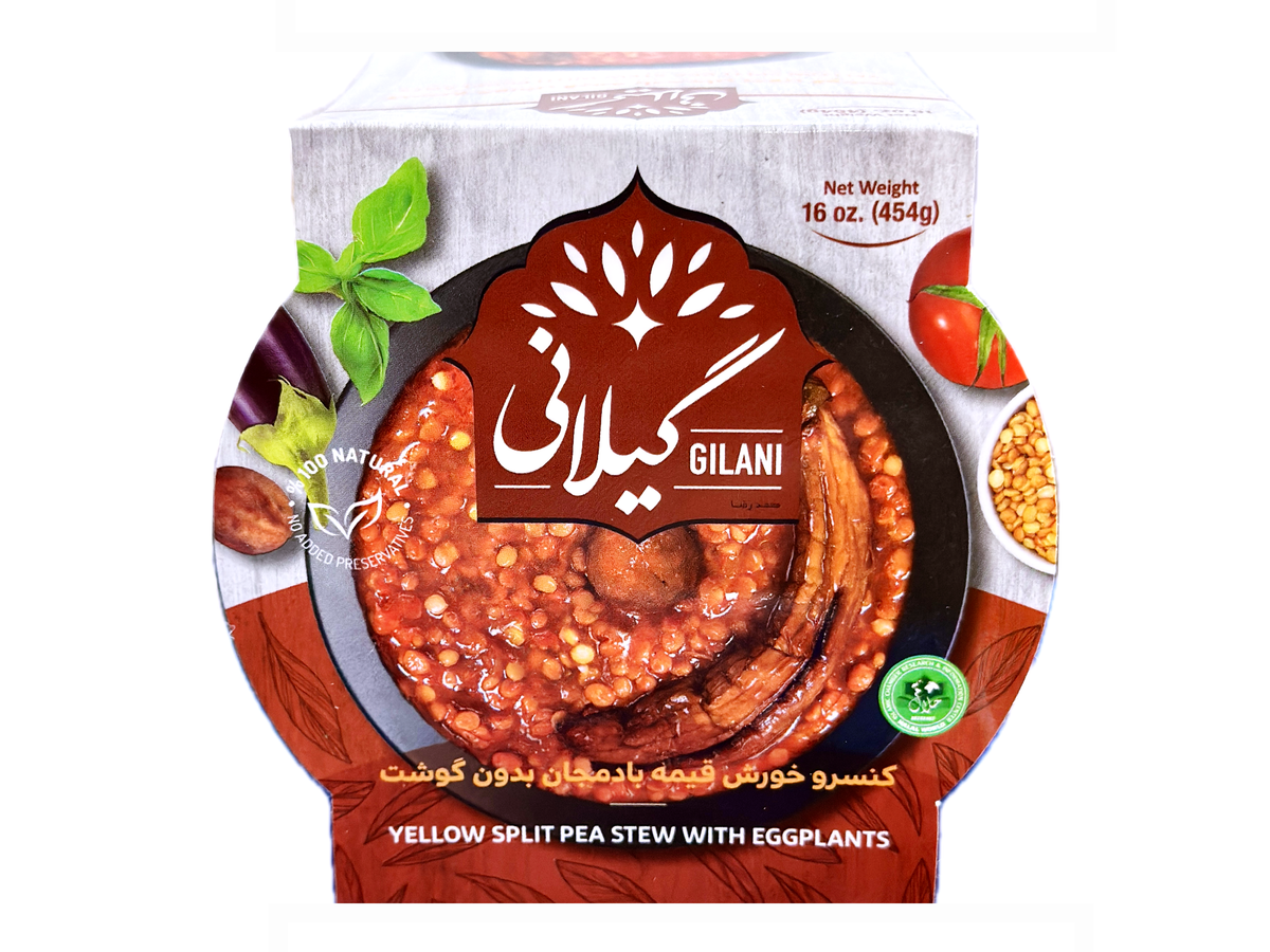 Gheimeh Stew With Eggplant - In Can - No Meat (Khoresh, Gheymeh) – Kalamala
