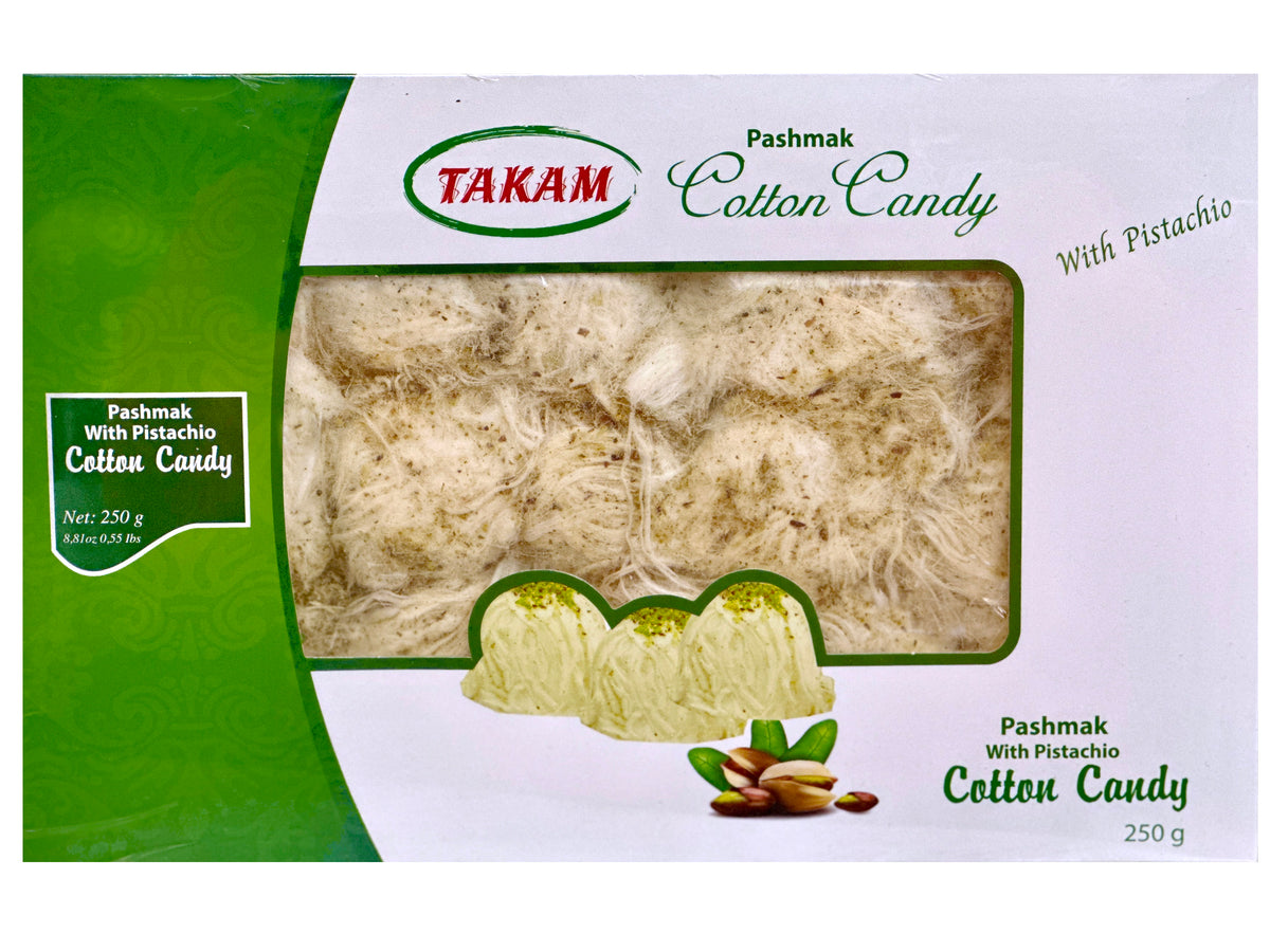 Traditional Cotton Candy With Pistachios (Pişmaniye, Pashmak) – Kalamala