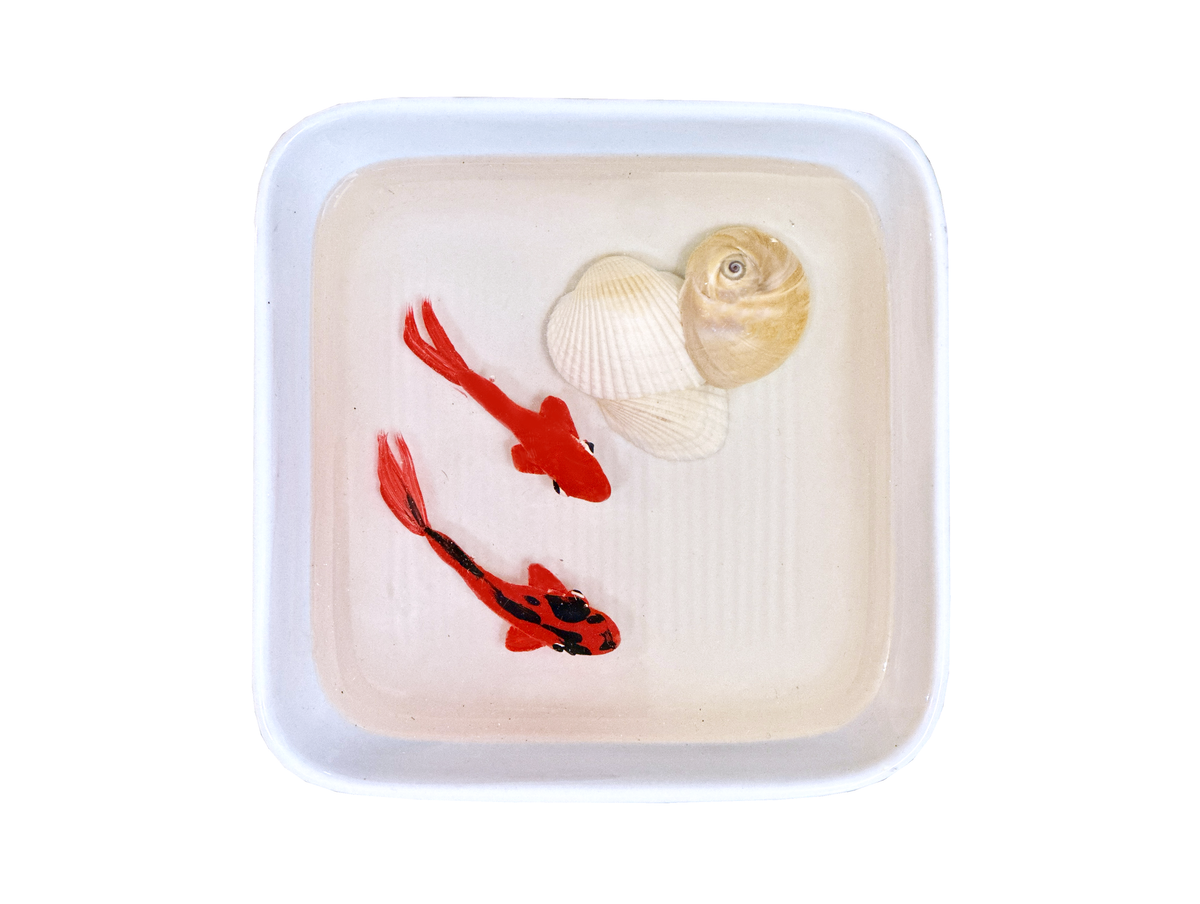 Decorative 7 Sin Gold Fish #5 - Persian New Year, Nowruz, Haft Seen (M ...