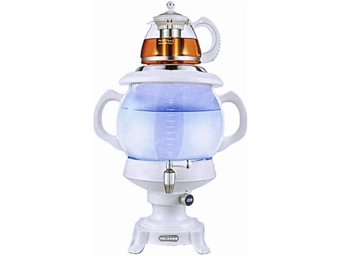 Fancy Electric Glass Tea Maker and Teapot With LED Light (Samovar, Sam ...