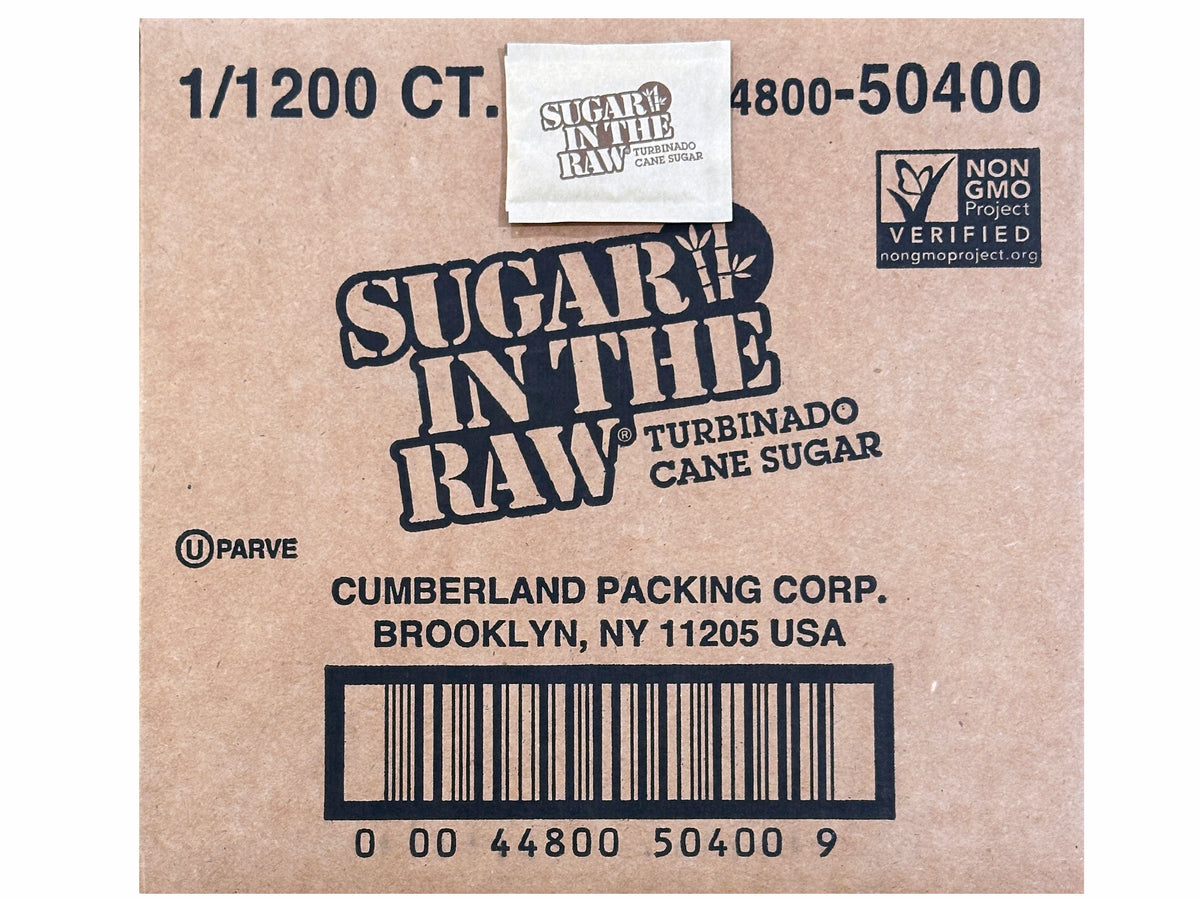Sugar In The Raw Turbinado Cane Sugar 5 Gr (1200 Packs) – Kalamala