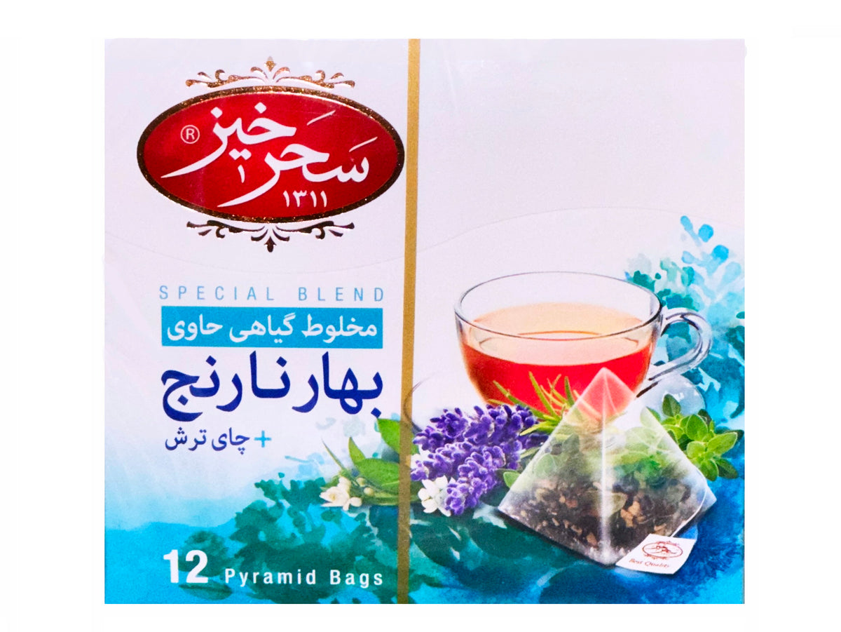 Relaxing Herbal Infusion - Mixed Herbal Tea (Damnoosh Bahar Narenj Cha ...