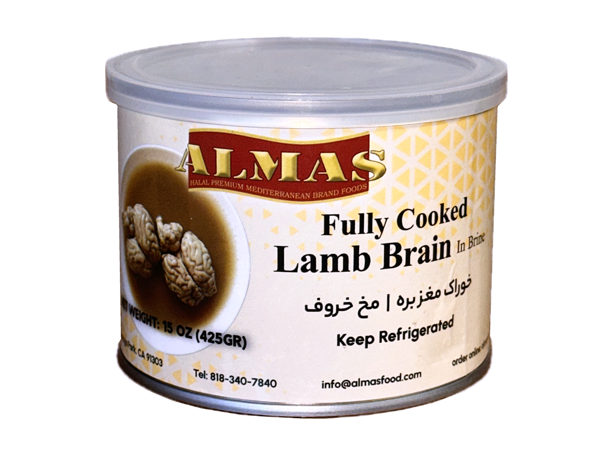 🟦 Fully Cooked Lamb Brain In Brine (Maghz E Barreh) – Kalamala