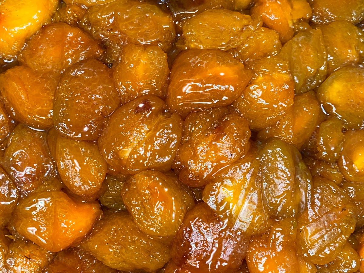 Golden Sour Prune Bulk - (22 Pounds) (Aloo Khoreshti, Aloo Bukhara, Al ...