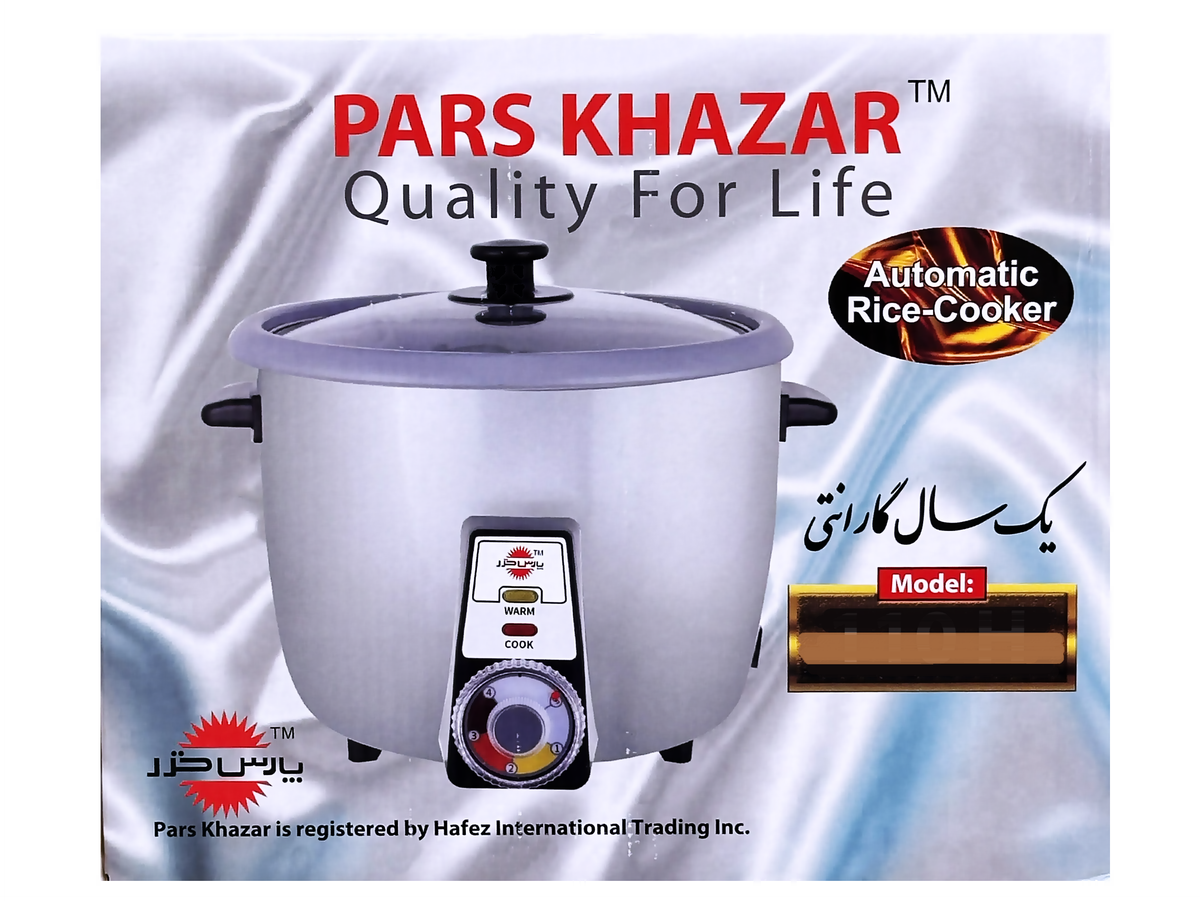 Rice Cooker Automatic With 1-Year Warranty - Rice Crust (Tahdig) Maker ...