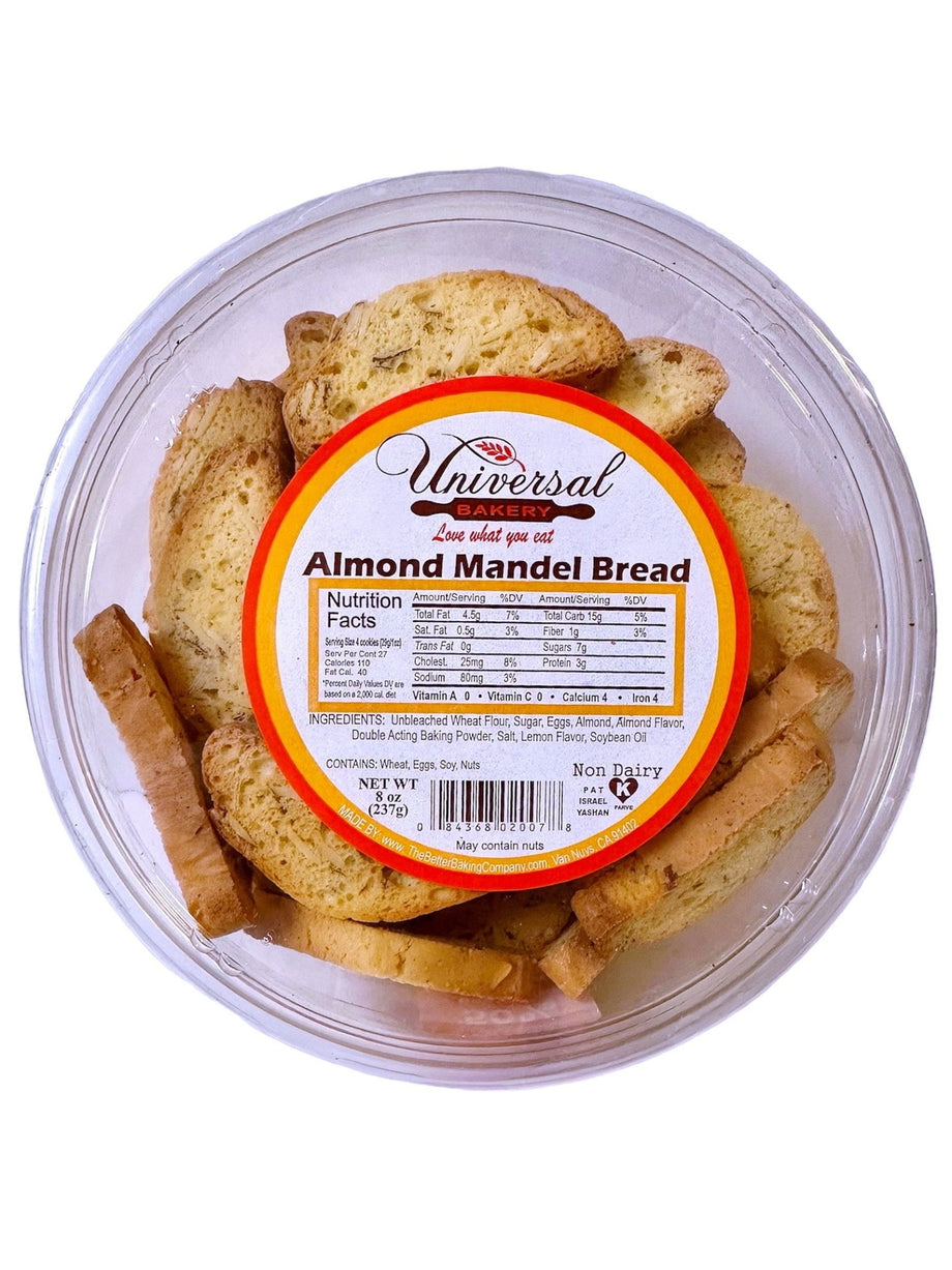 Almond Mandel Bread - 50% Less Sugar - Low Sugar – Kalamala