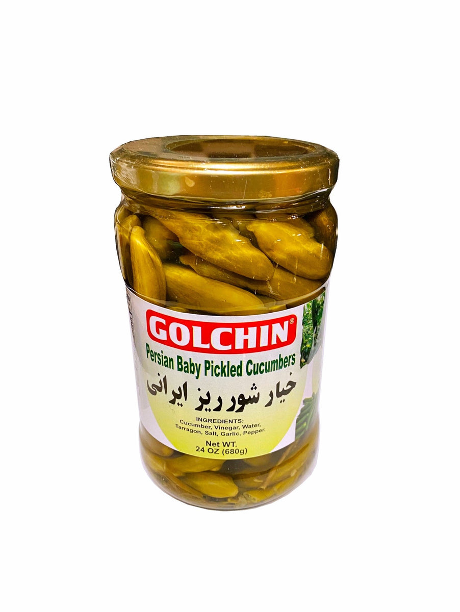 Baby Pickled Cucumber (Khiar Shoor e Riz) – Kalamala