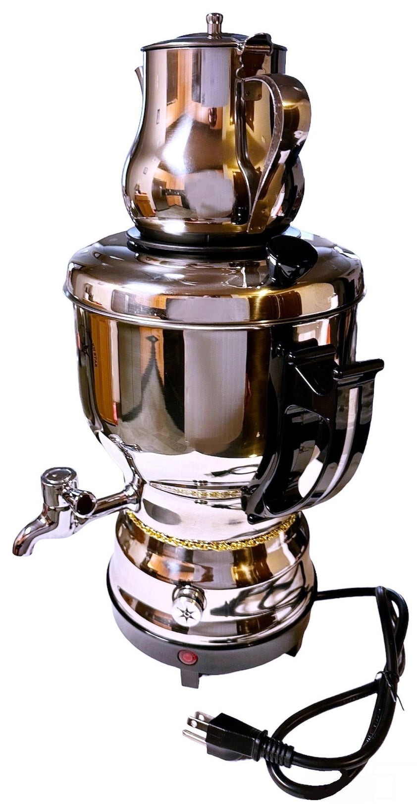 Electrical Stainless Steel Tea Maker And Pot (Samovar, Samavar) – Kalamala