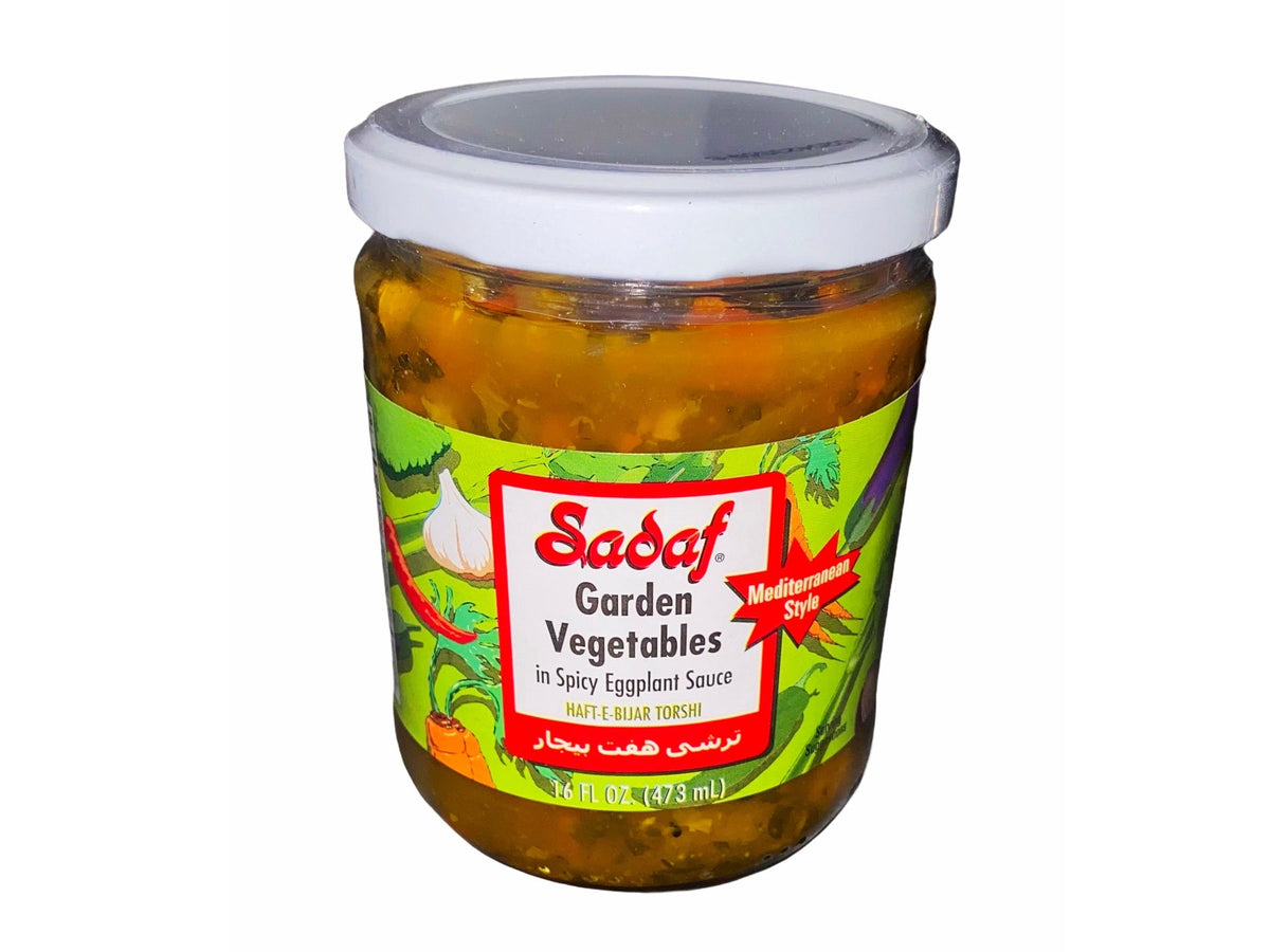 Garden Vegetables Pickled In Spicy Eggplant Sauce (Torshi Haft E Bijar ...