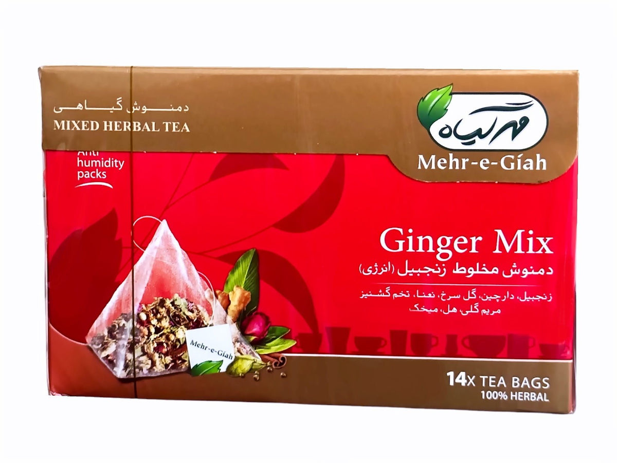 Ginger Mix - Mixed Herbal Tea (Damnoosh e Zanjabil) – Kalamala