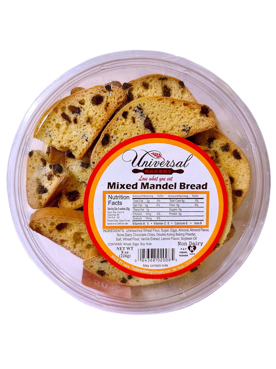 Mixed Mandel Bread - 50% Less Sugar - Low Sugar – Kalamala