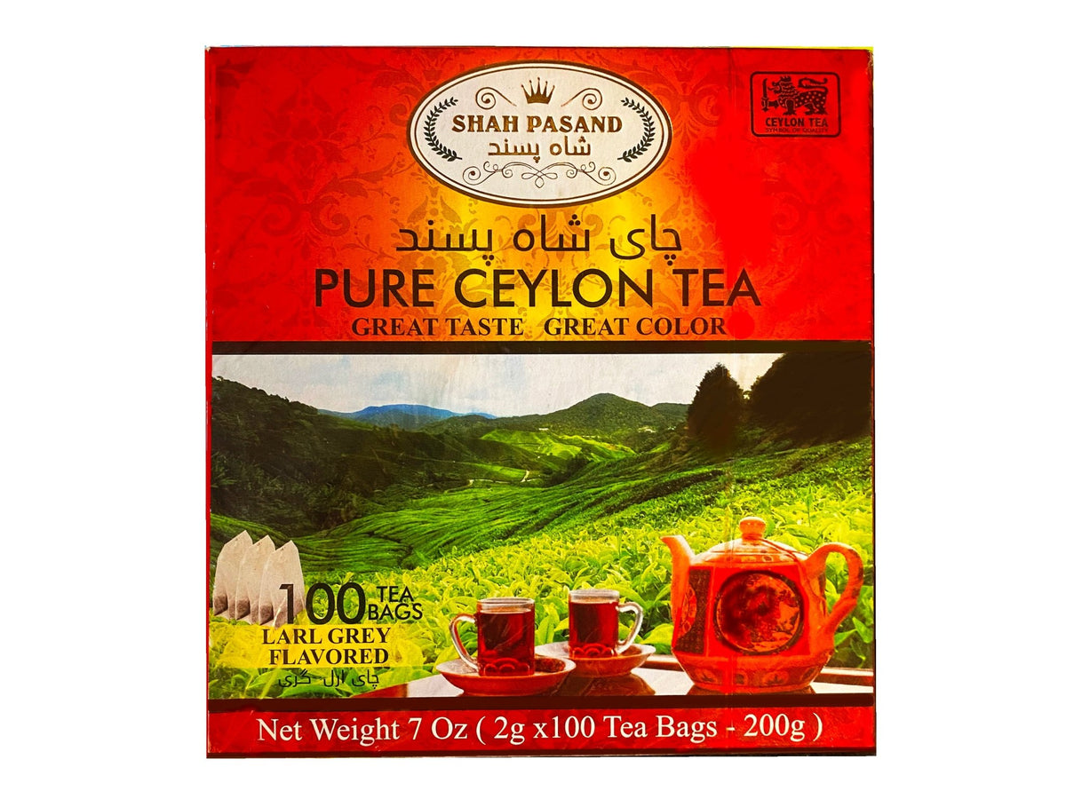 Pure Ceylon Earl Grey Tea - Tea bags - 100 Tea bags (Chai) – Kalamala